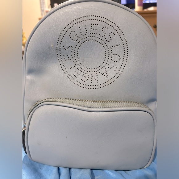 Guess | Bags | Guess Blue Backpack Medium | Poshmark
